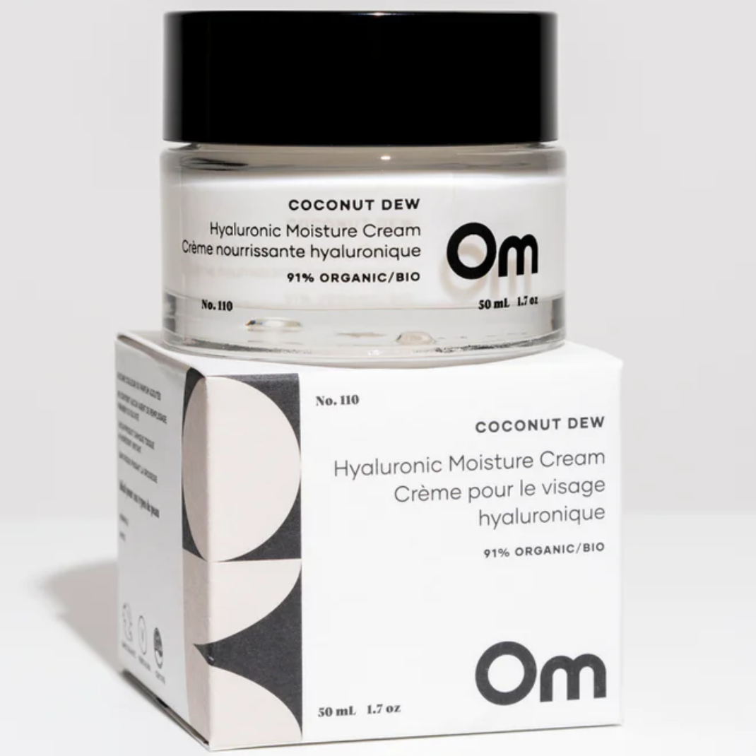 Om Skincare Coconut Dew Hyaluronic Moisturizer – without co.